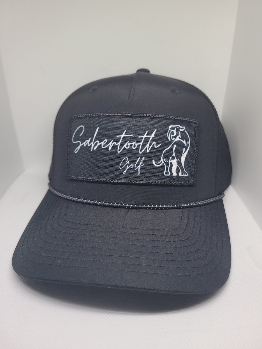 Richardson Twill Patch Performance Sabertooth Big Cat Rope Cap ...